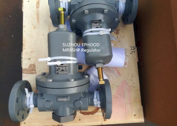 フィッシャーのガス弁95発射されたヒーターおよびボイラーのためのモデルMR95HPモデル ガスの調整装置のフランジの端の調整装置